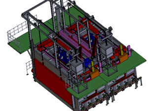 3D Stimulation Drawing for Heat Treatment Furnace