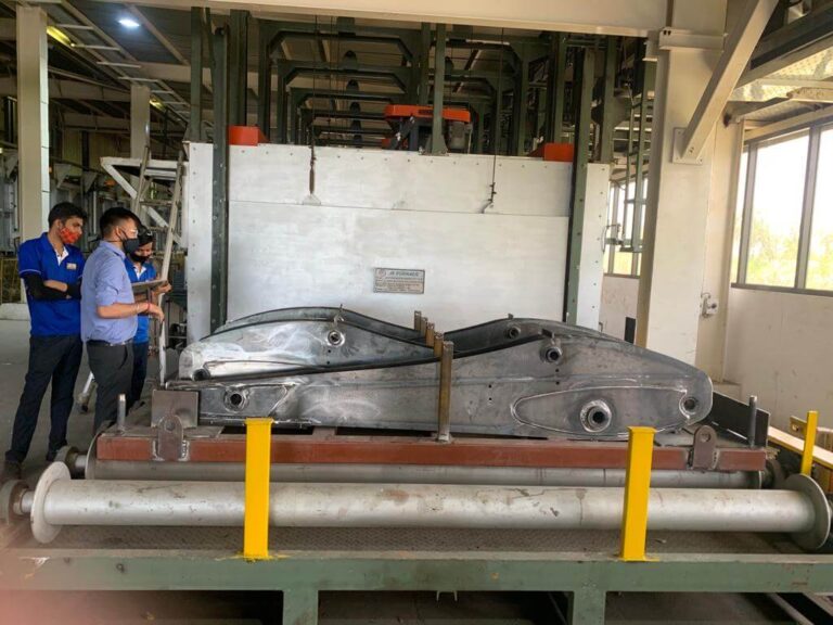 We Executed SAP integrated Continuous Type Roller Hearth Furnace