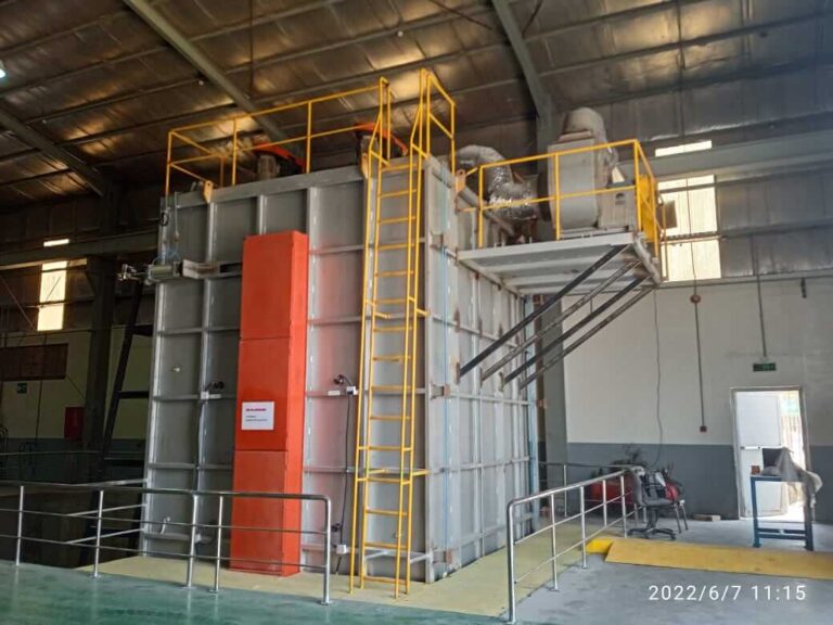 Installed PLC automated Bogie Hearth Stress Relieving Furnace