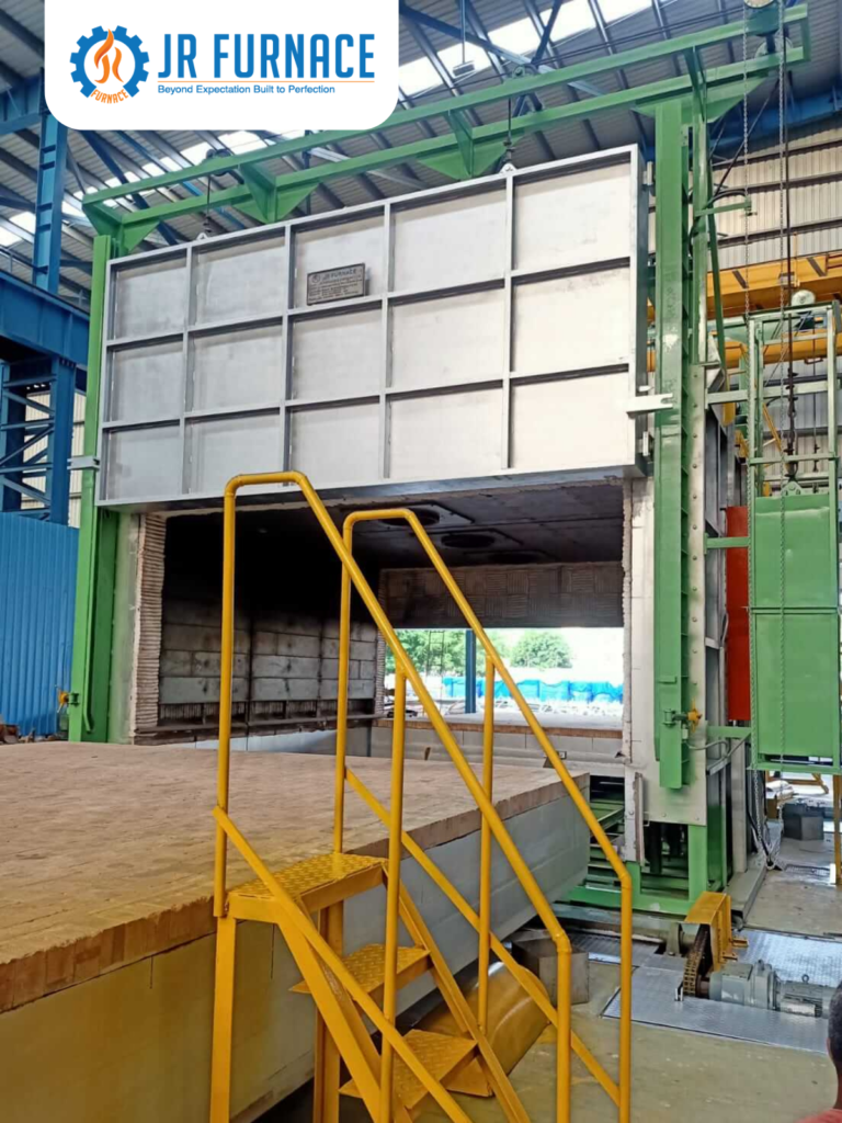 Commissioned Bogie type Stress Relieving Furnace to Indian Railways for ...