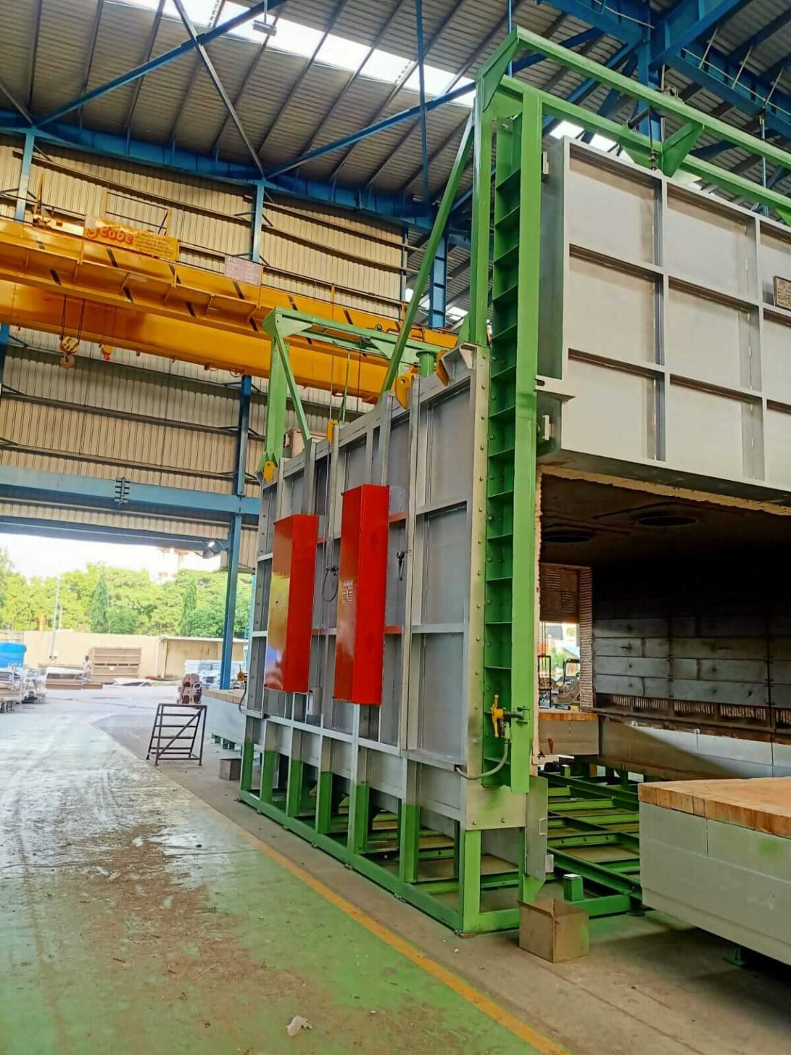 Commissioned Bogie type Stress Relieving Furnace to Indian Railways for ...