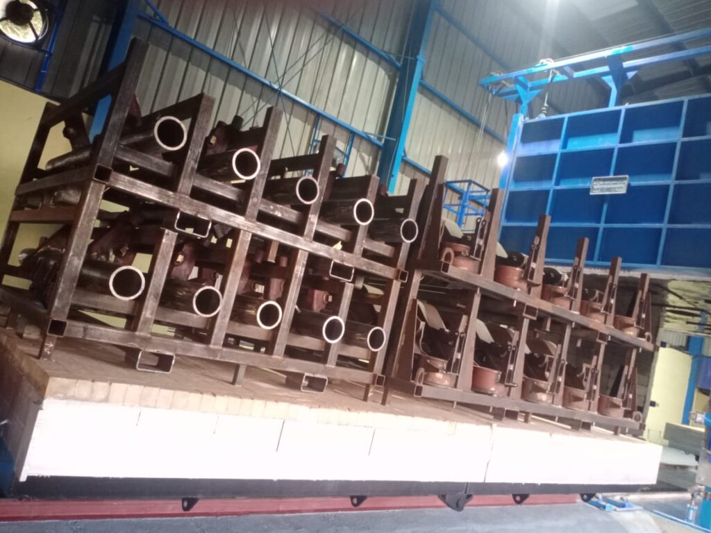 Bogie Type Stress Relieving Furnace for Railway Coaches and Locos ...